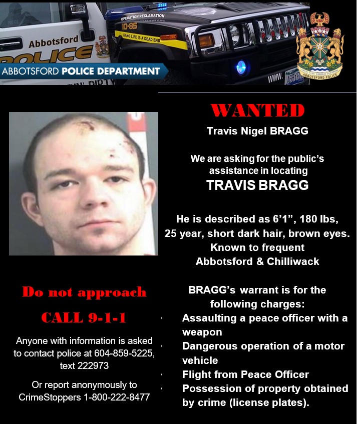 Police Ask Publics Assistance To Locate Wanted Person Travis Nigel Bragg